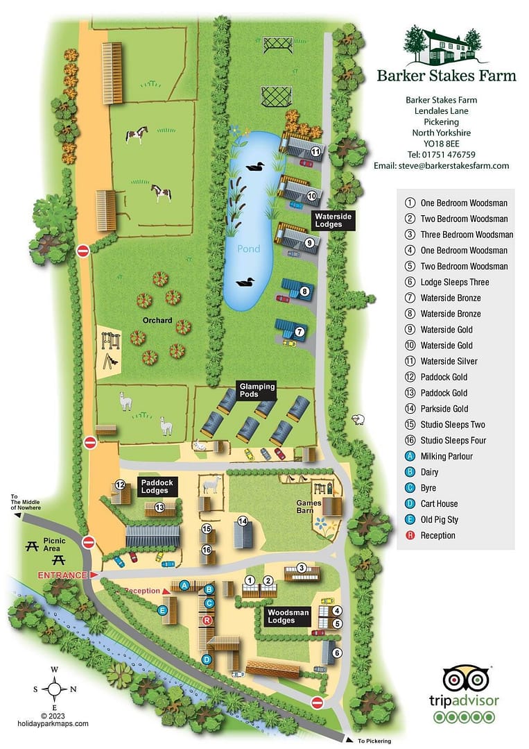 Barker Stakes-5 Luxury Self Catering Cottages In Pickering