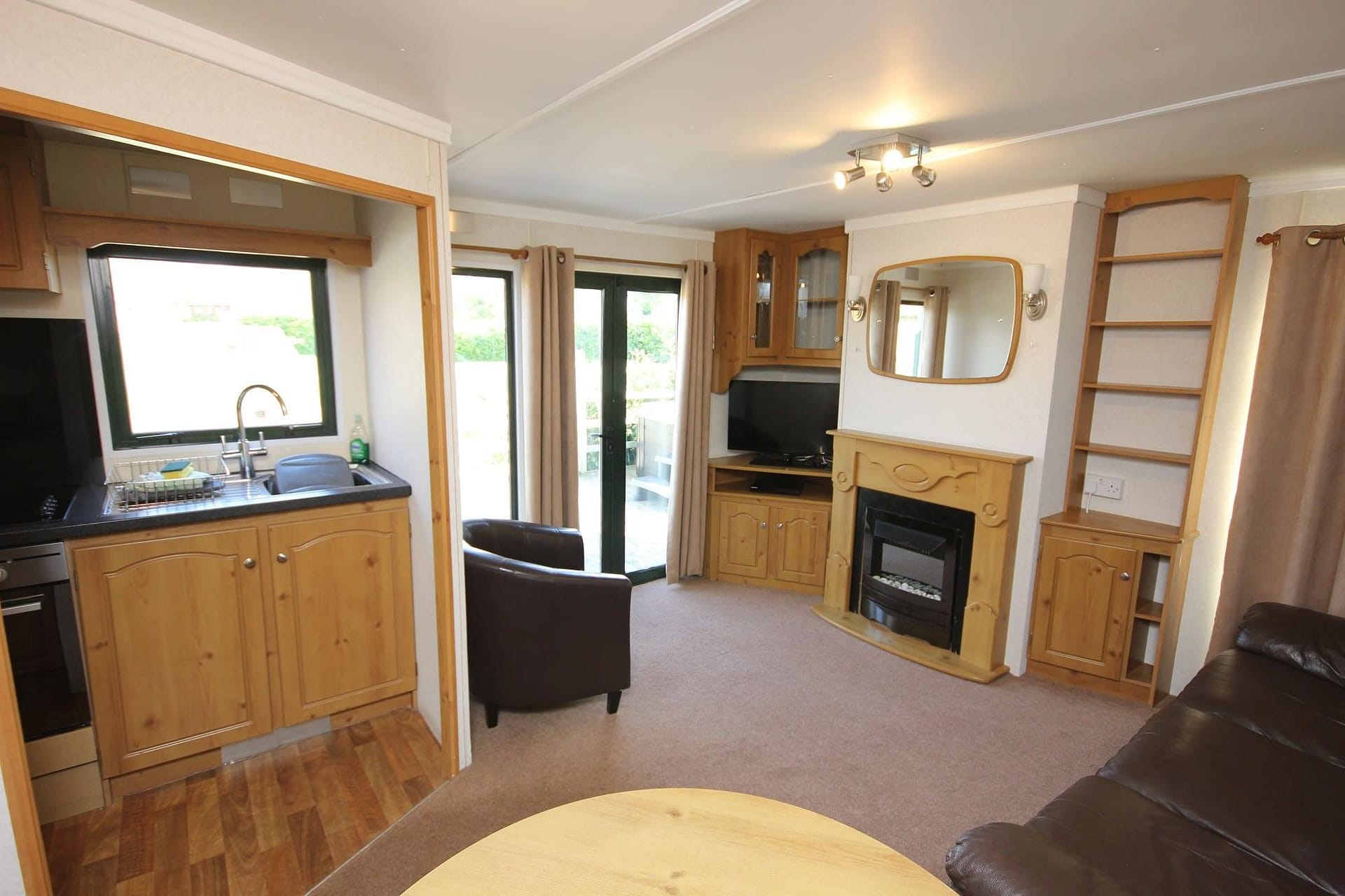 Waterside Bronze Basic Two Bedroom Hot Tub Lodge In Pickering