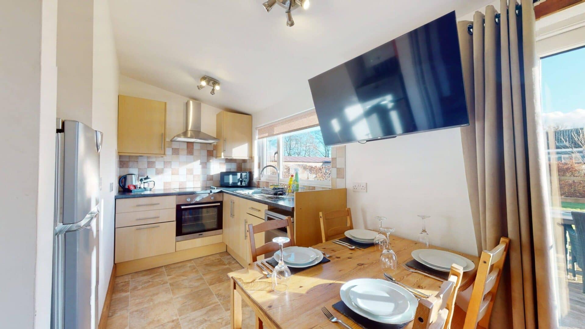 Two Bedroom Family Self Catering Holiday Lodge In Pickering